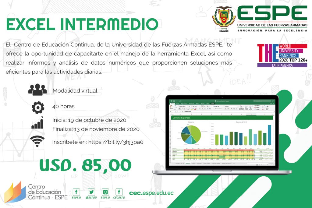 Curso Excel Intermedio | ESPE