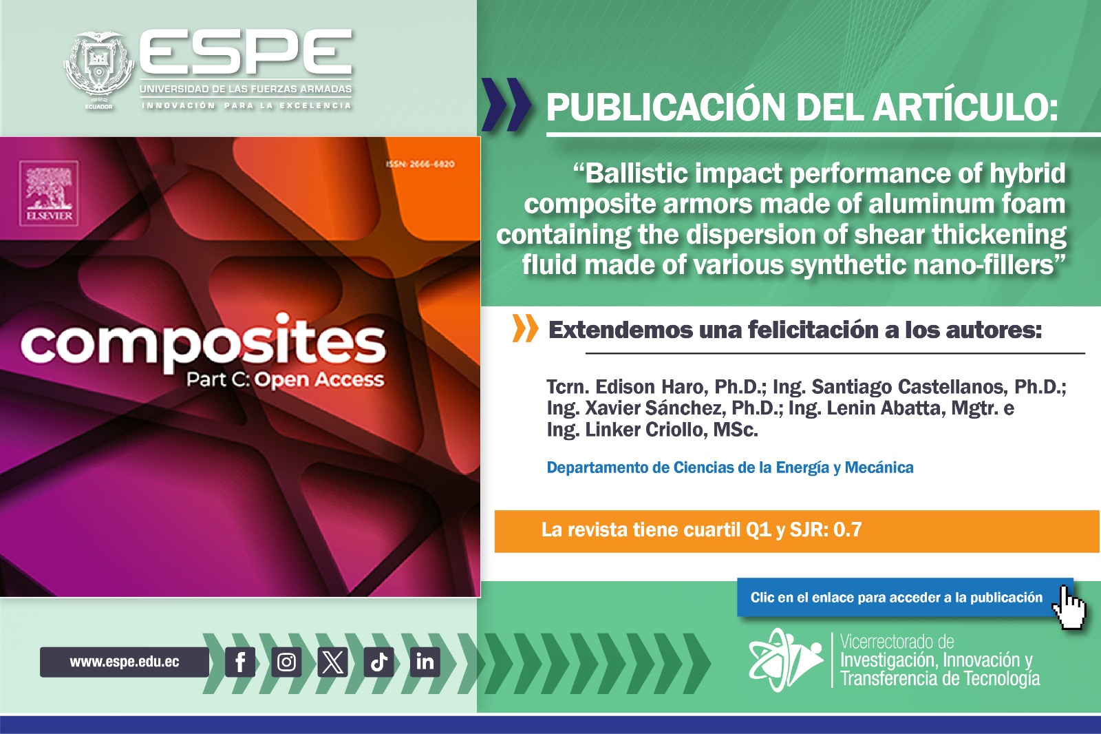 ESPE | Universidad de las Fuerzas Armadas | Sangolquí